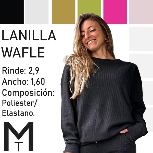 Lanilla Wafle – MODA TEXTIL